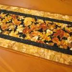Gold Leaves Fall Table Runner on Luulla