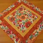Quilted Table Topper Sunflowers on Luulla