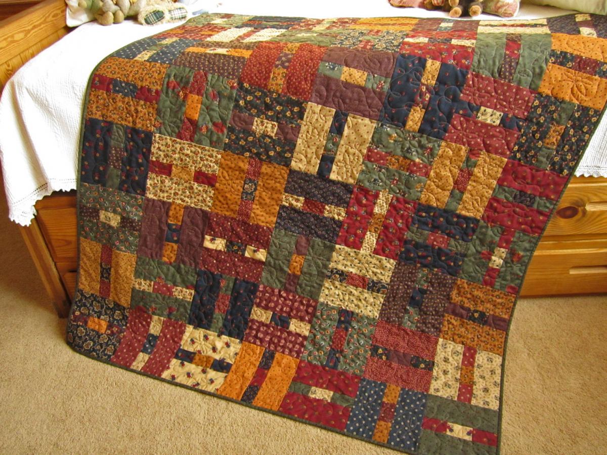 Handmade Patchwork Quilt On The Prairie on Luulla