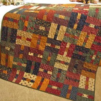 Handmade Patchwork Quilt On The Prairie on Luulla