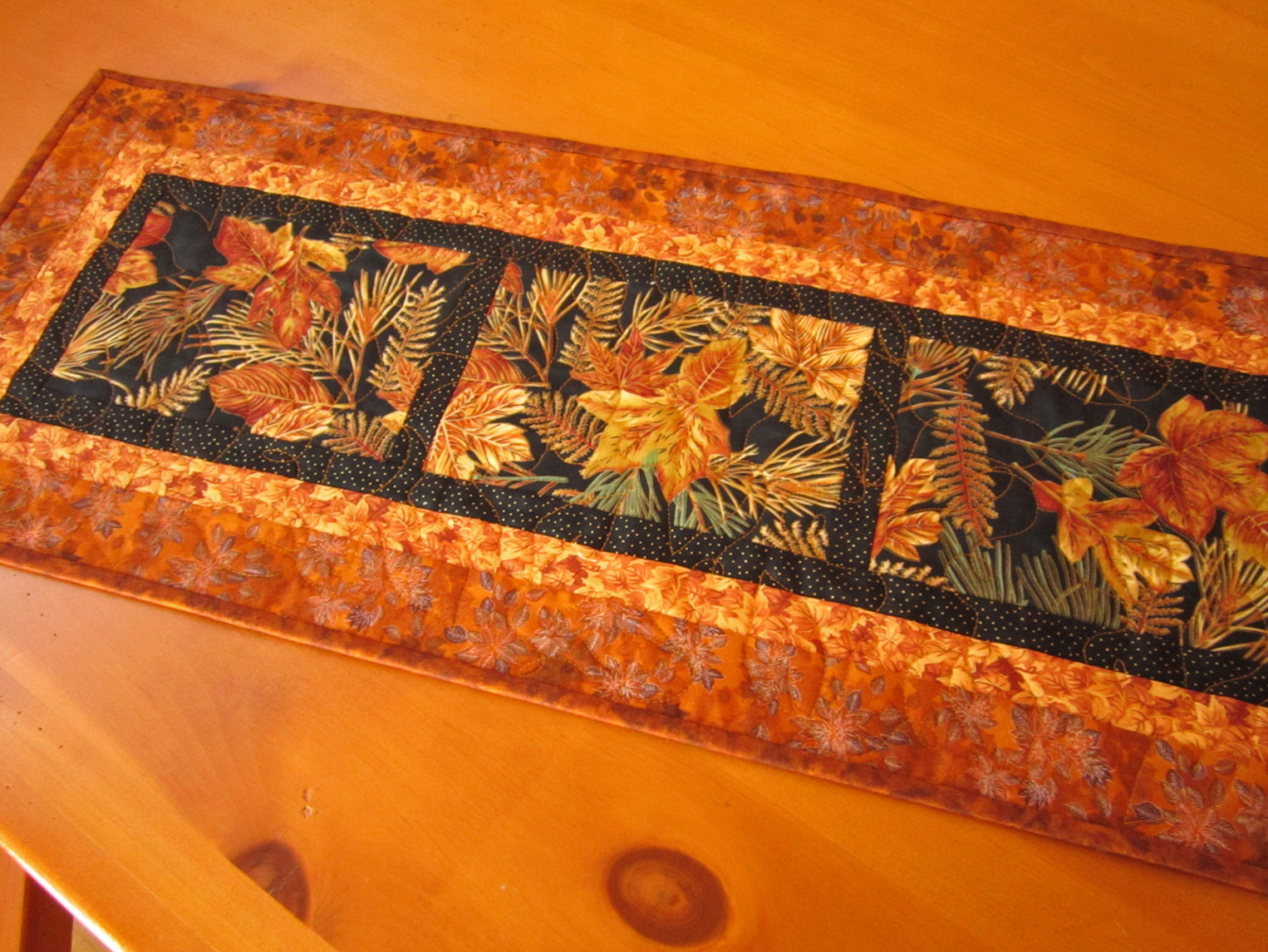 Fall Table Runner Rustic on Luulla